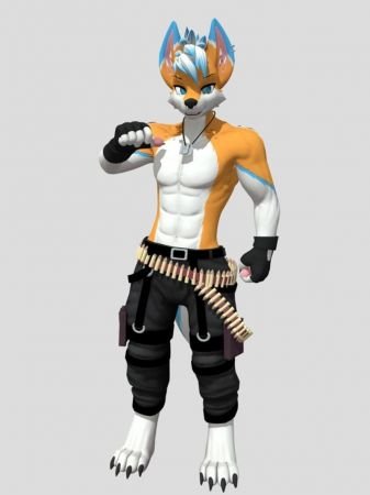 Acid Fox VRChat commission – 3D Print Model | SoftArchive
