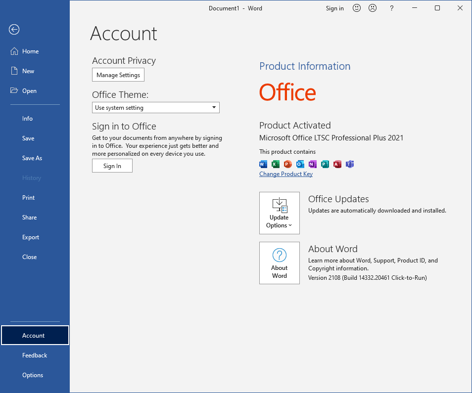 Microsoft Office 2021 Version 2108 Build 14332.20461 LTSC AIO + Visio ...