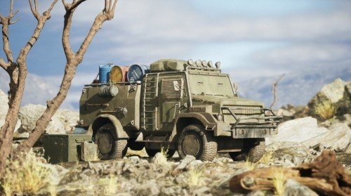 "Nomad" Combat Vehicle 3D Model | SoftArchive