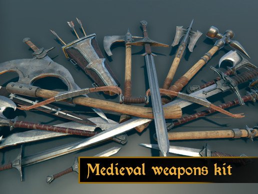 Unity Asset - Medieval weapons kit v1.1 | SoftArchive