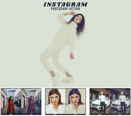 Instagram - Photoshop Action BVAJQ8H | SoftArchive