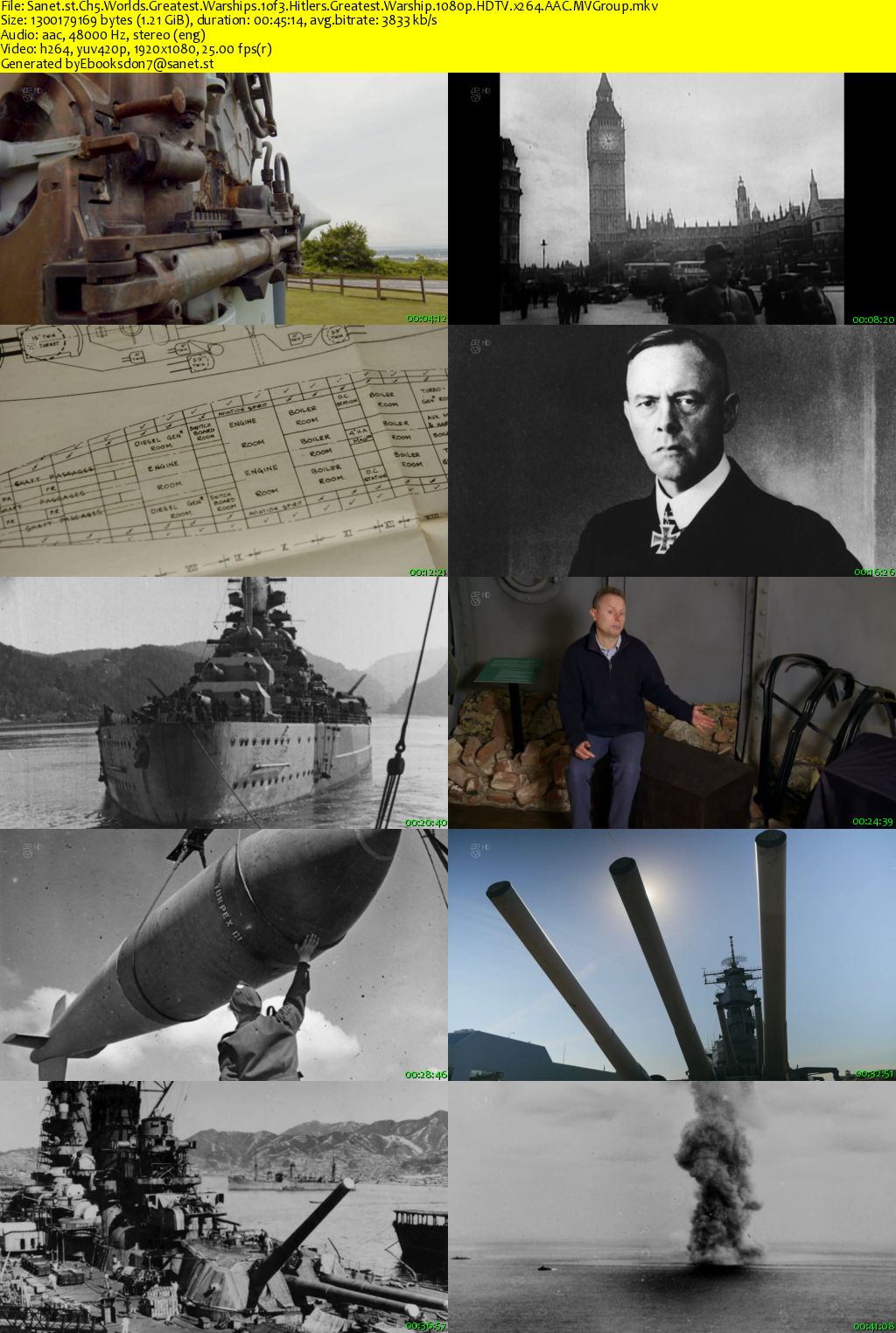 Channel 5 - Worlds Greatest Warships (2019) 1080p HDTV x264 AAC MVGroup ...