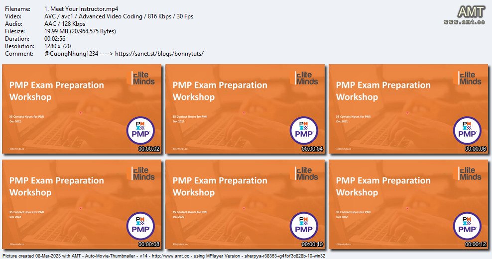 PMP Exam Preparation Course: 35 Contact Hours for PMI, 2023 | SoftArchive