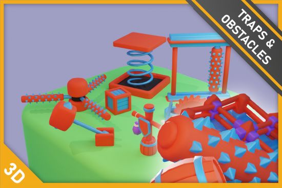 Unity Asset - Traps and Obstacles Pack v1.0 | SoftArchive