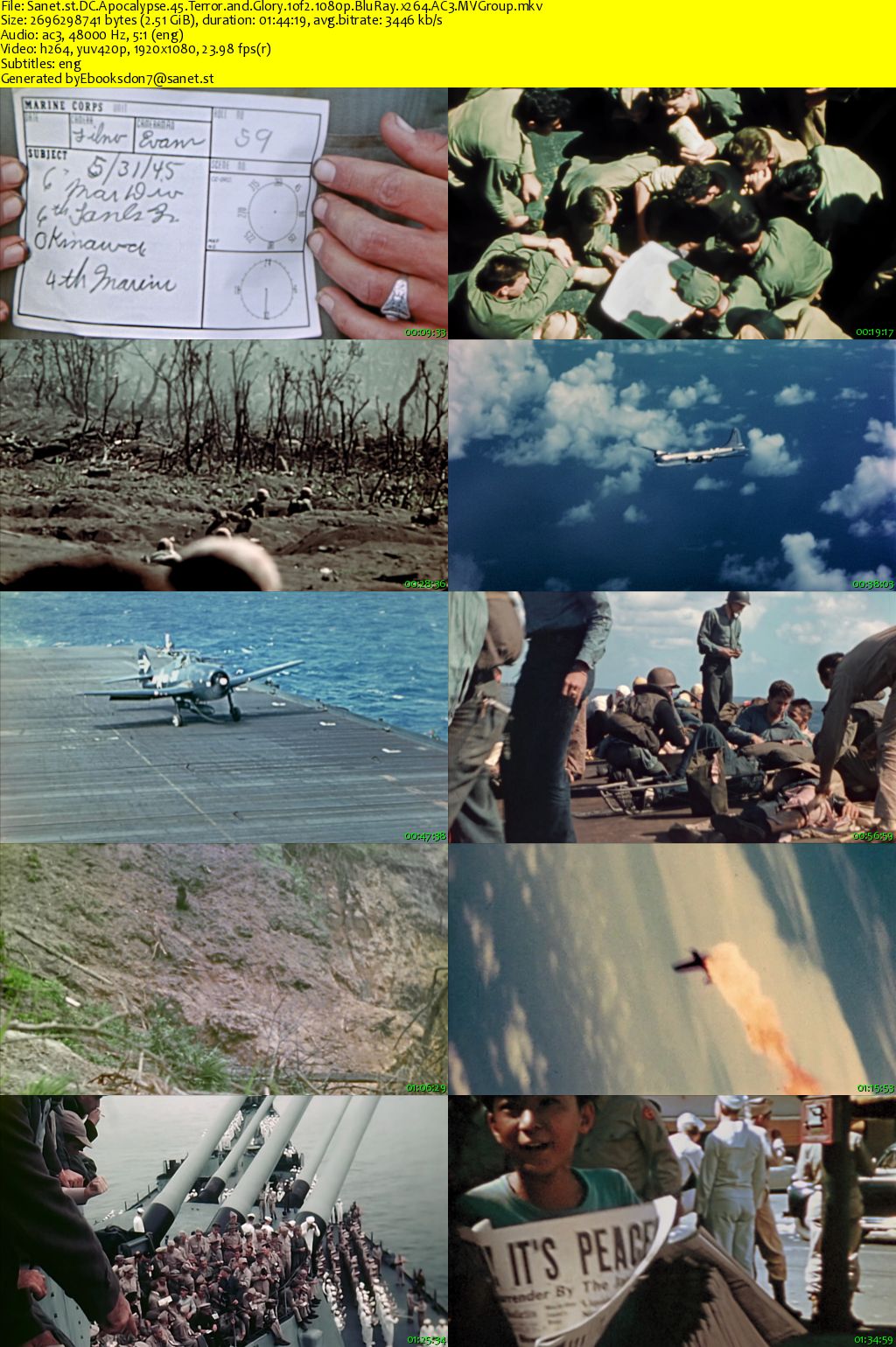 Discovery Channel - Apocalypse 45: Terror and Glory (2020) 1080p BluRay ...