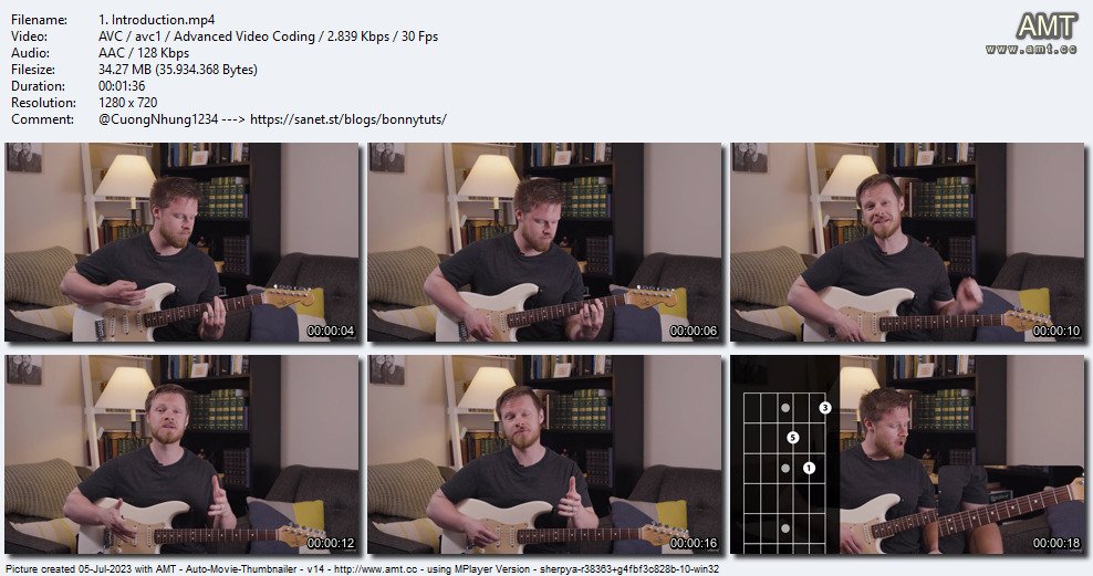 The Complete Guitar Chord Masterclass - Intermediate Chords | SoftArchive