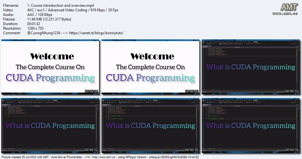 The Complete Course of CUDA Programming 2023 | SoftArchive