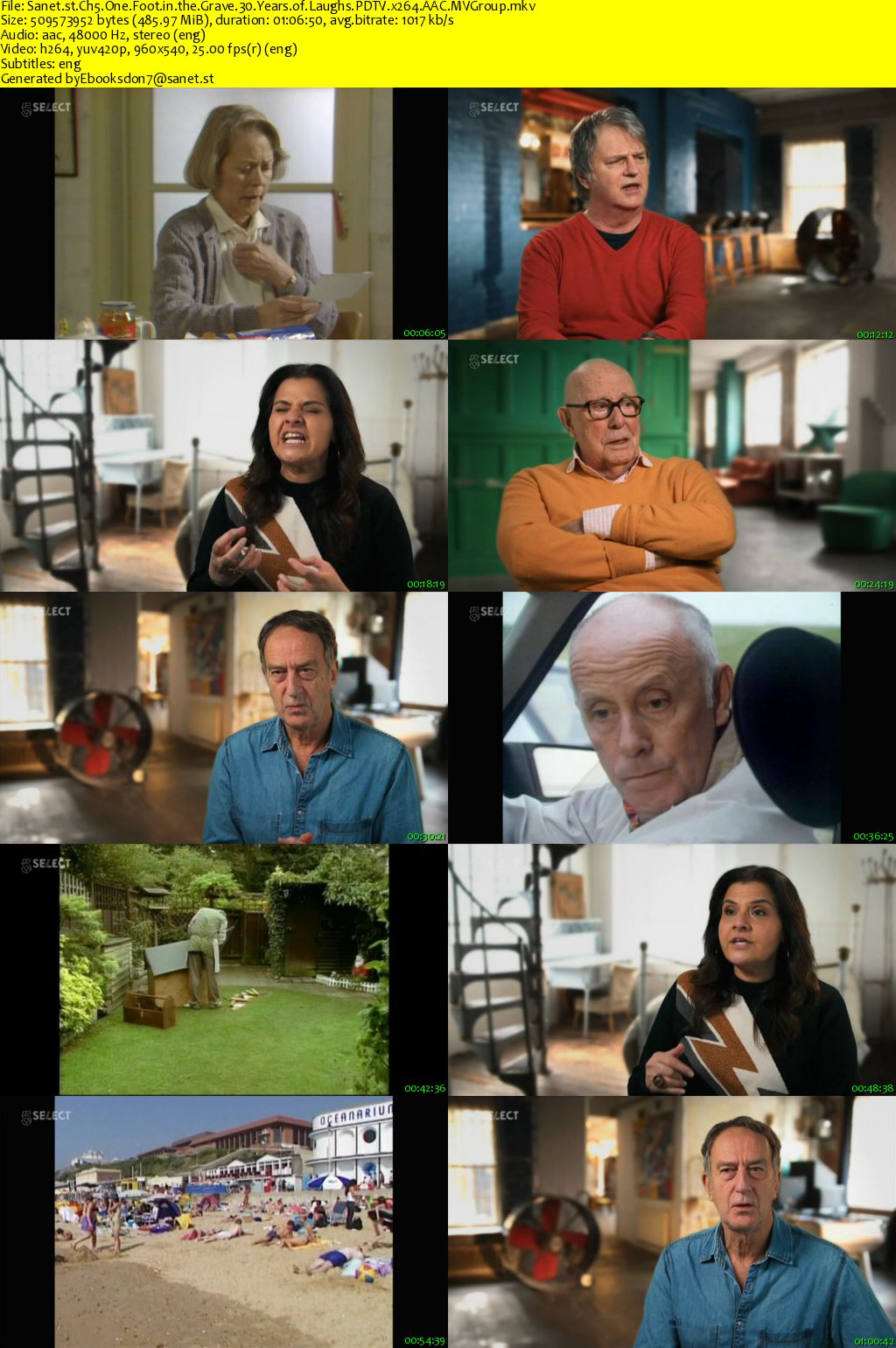 Channel 5 - One Foot in the Grave: 30 Years of Laughs (2023) PDTV x264 ...