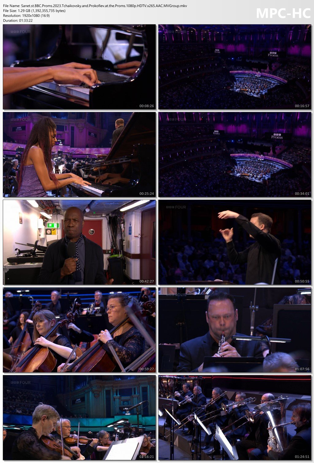 BBC Proms - Tchaikovsky and Prokofiev at the Proms (2023) 1080p HDTV ...