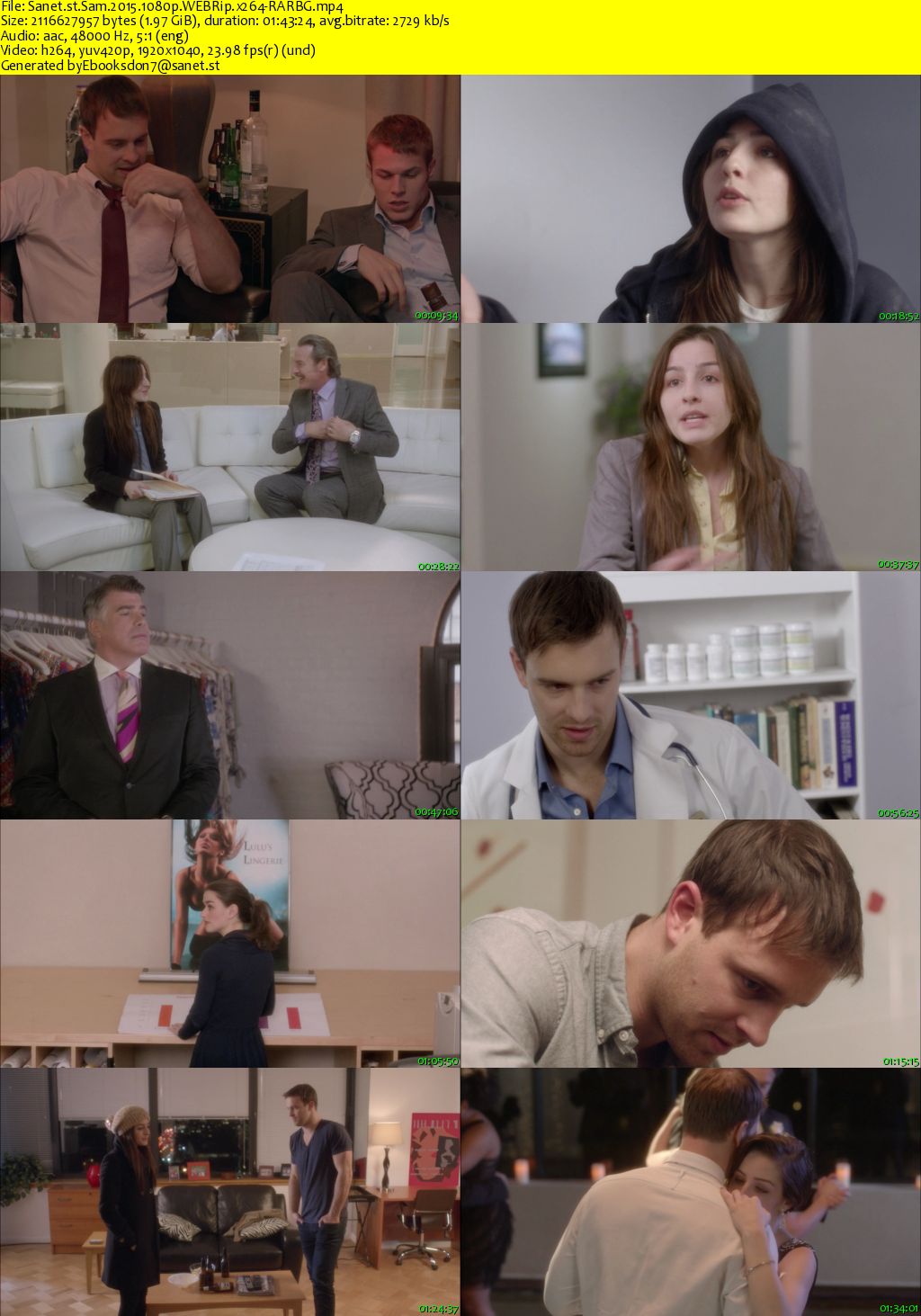 Sam 2015 1080p WEBRip x264-RARBG | SoftArchive