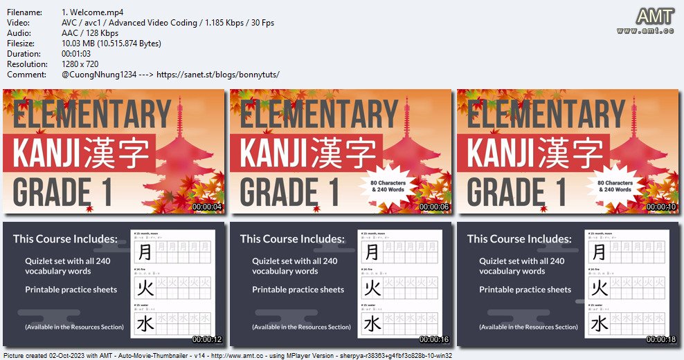 Elementary Kanji | Grade 1 | Online Japanese Course | SoftArchive