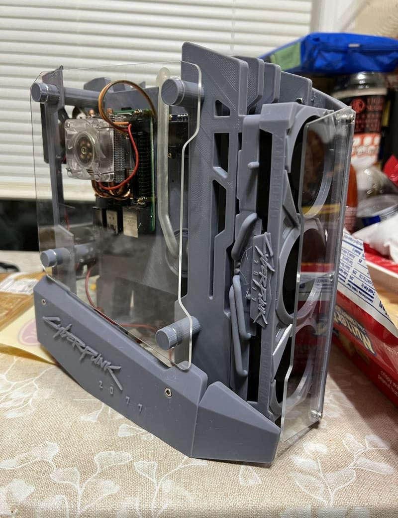 Raspberry Pi Case Cyberpunk Edition – 3D Print Model | SoftArchive