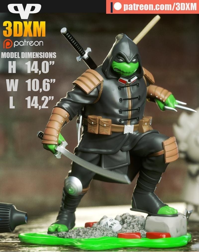 Last Ronin Michelangelo – 3D Print Model | SoftArchive