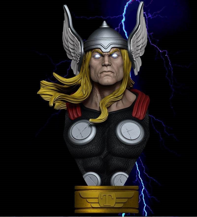 Thor Classic Bust – 3D Print Model | SoftArchive