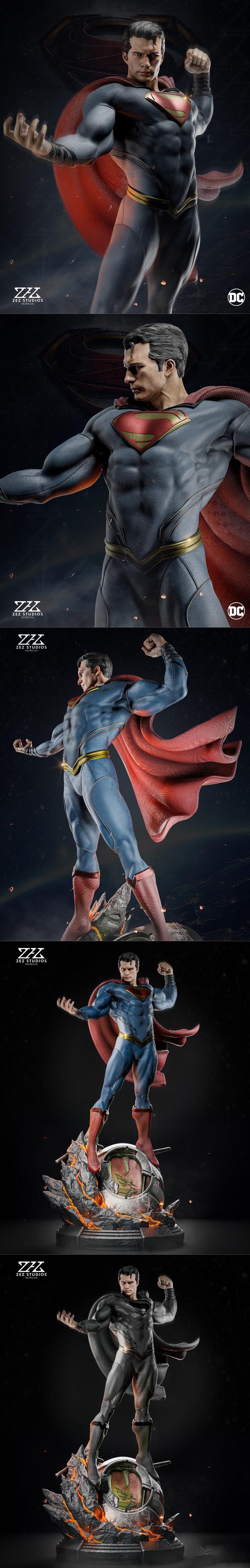 ZEZ Studios – Superman – 3D Print Model | SoftArchive