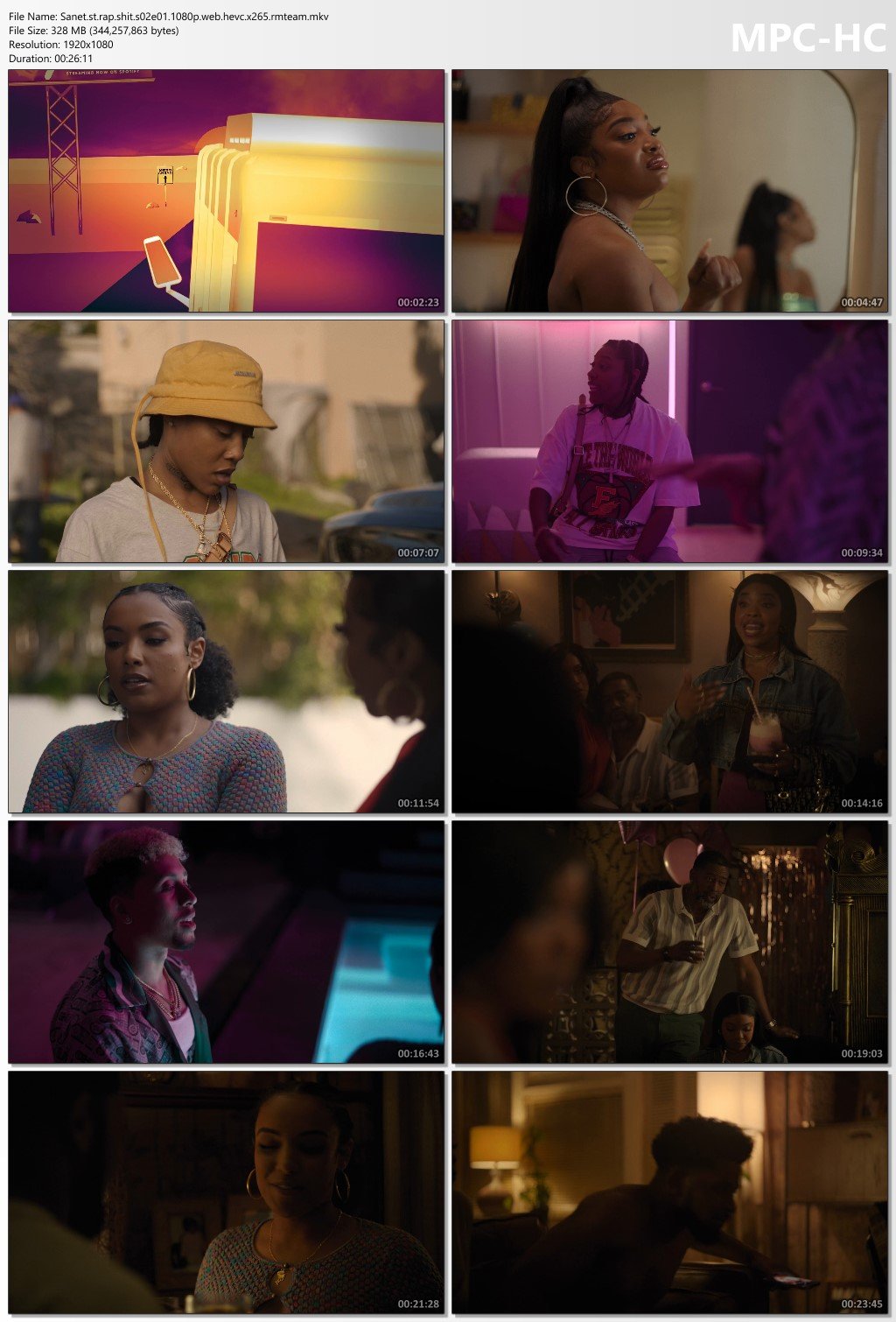 RAP SHIT S02E01 1080P WEB HEVC X265-RMT | SoftArchive