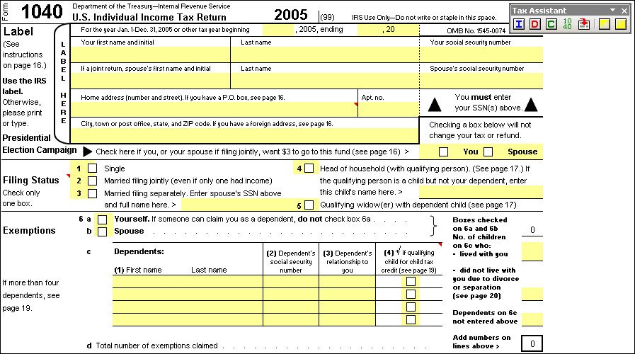 Tax Assistant for Excel 7.1 Professional | SoftArchive