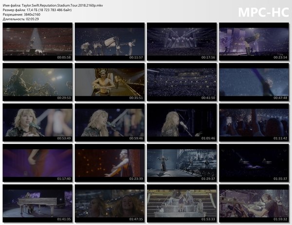 Taylor Swift - Reputation Stadium Tour (2018) UHD 2160p | SoftArchive