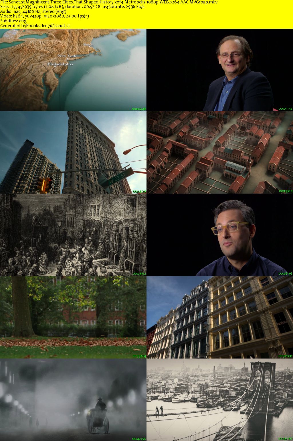 Arte - Magnificent Three: Cities that Shaped History (2017) 1080p WEB ...