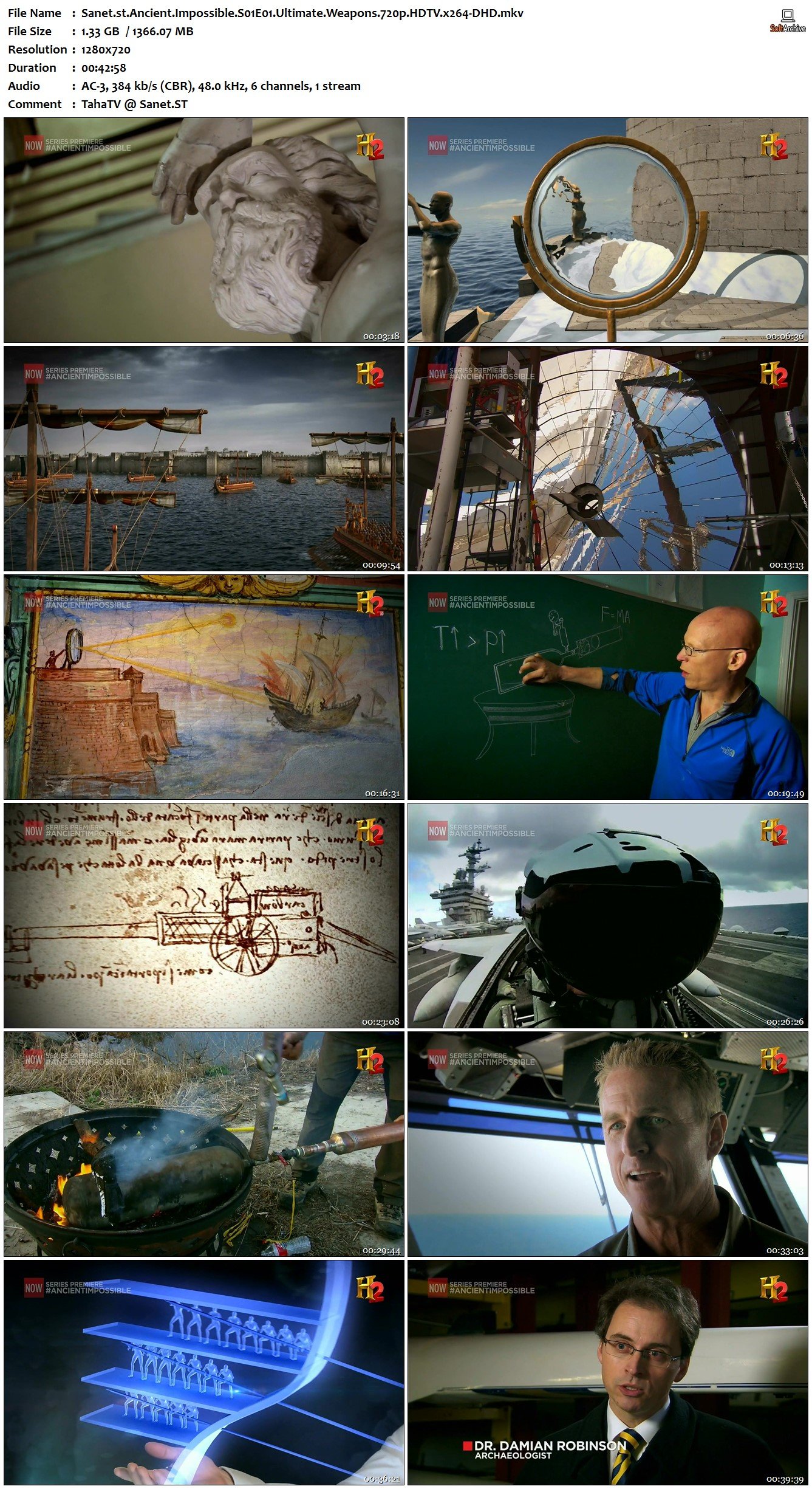 Ancient Impossible S01 720p HDTV DD 5.1 x264-MIXED | SoftArchive